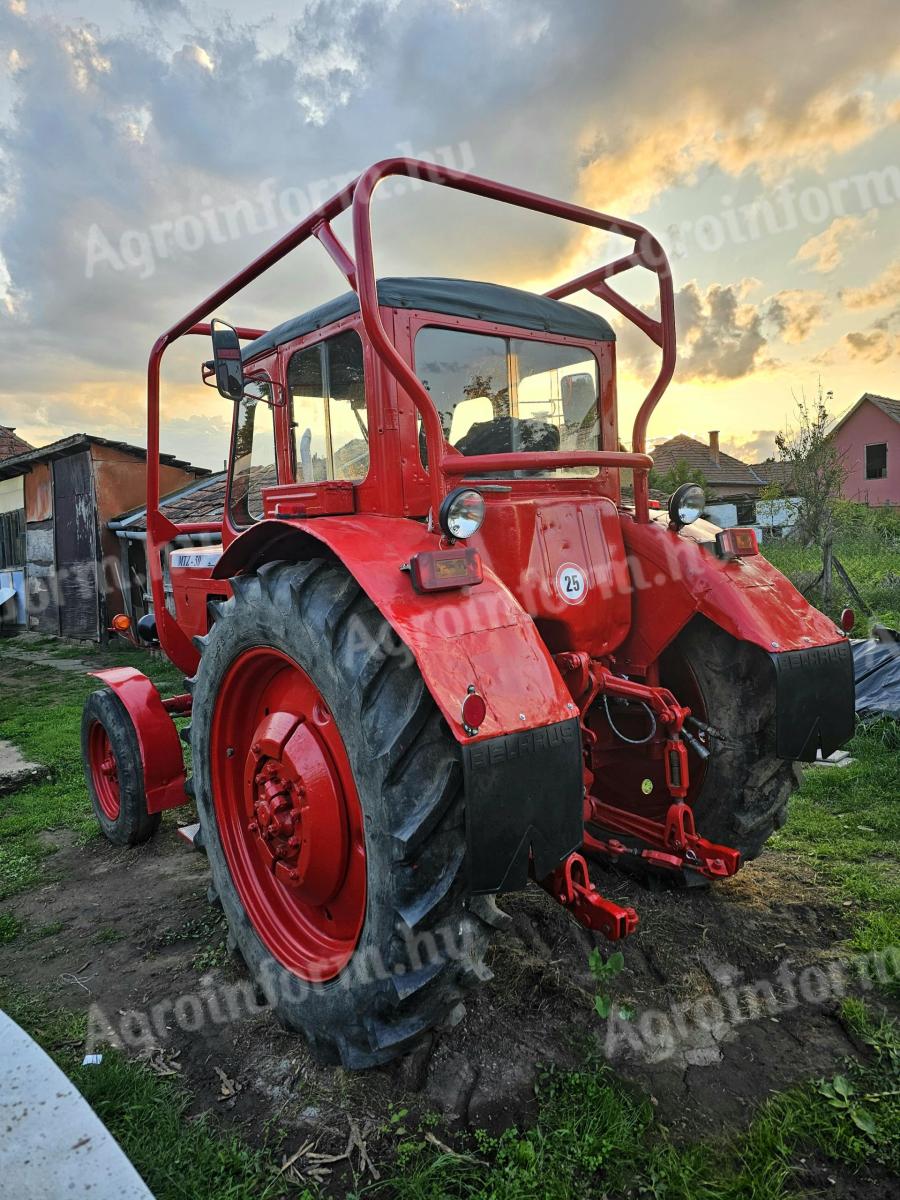 1971-es bukókeretes Mtz 50 traktor eladó EPL 3.5 pótkocsijával együtt ...
