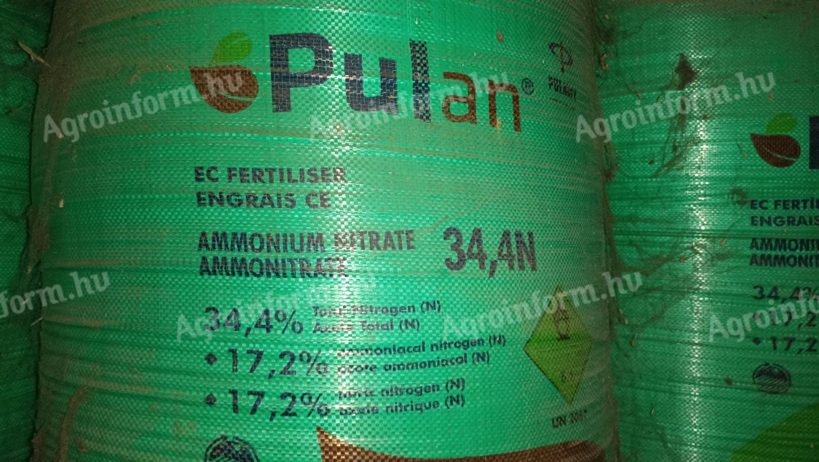 Eladó Pulan 34% ammónium-nitrát műtrágya síkosság mentesítésre is ...