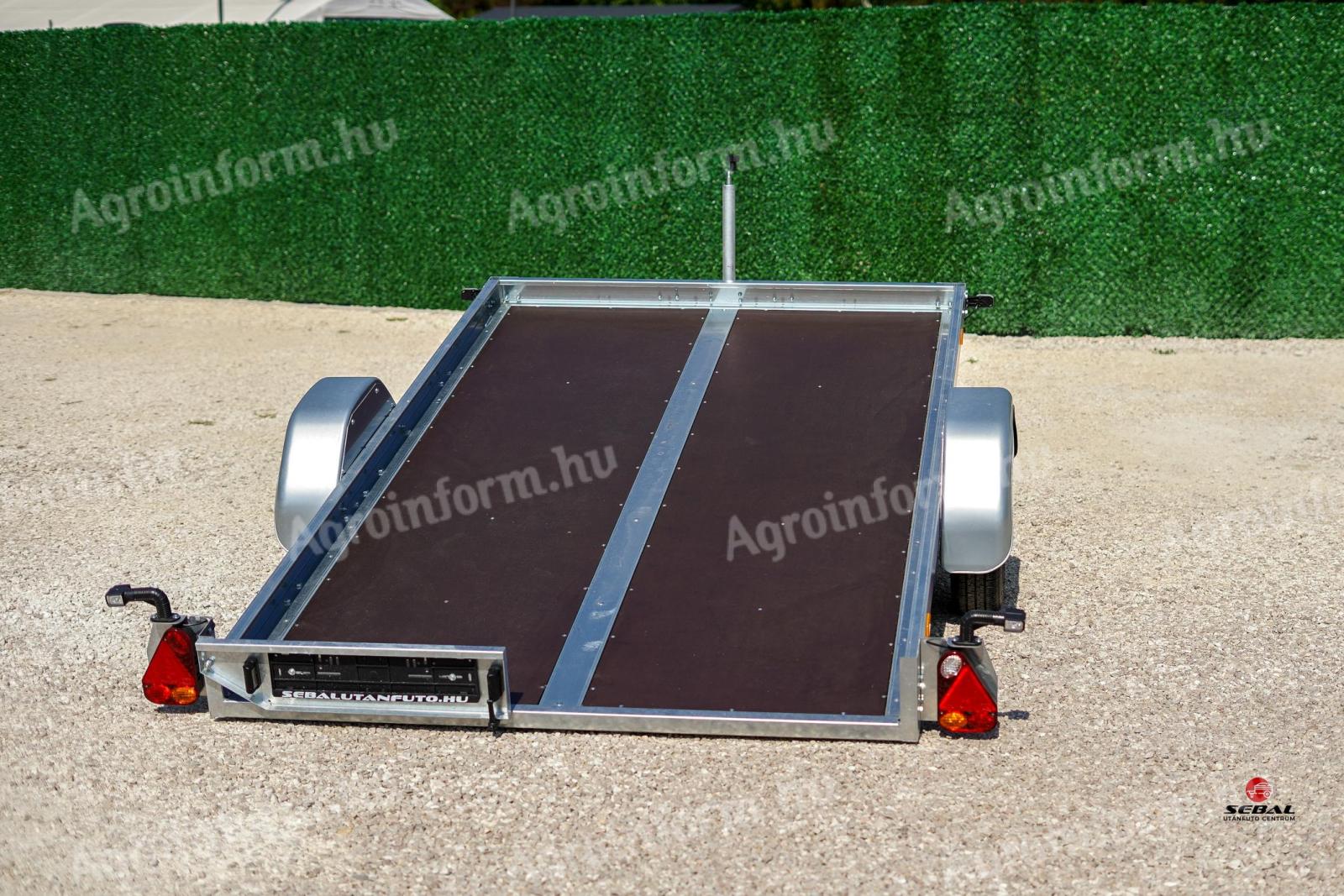 Új Vesta UNIPLATO 300 billenős UTÁNFUTÓ (750kg) most 799.000 Ft helyett bruttó 721.000 Ft ...