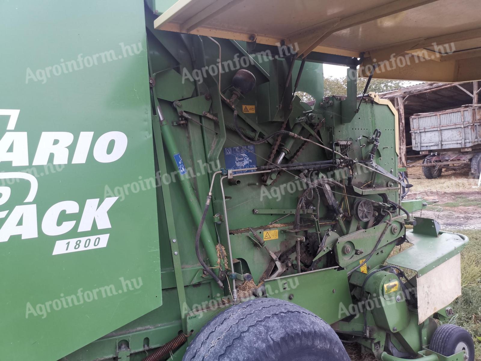 Krone Vario Pack 1800 bálázó - Baranya vármegye 7714 Mohács (Újmohács ...