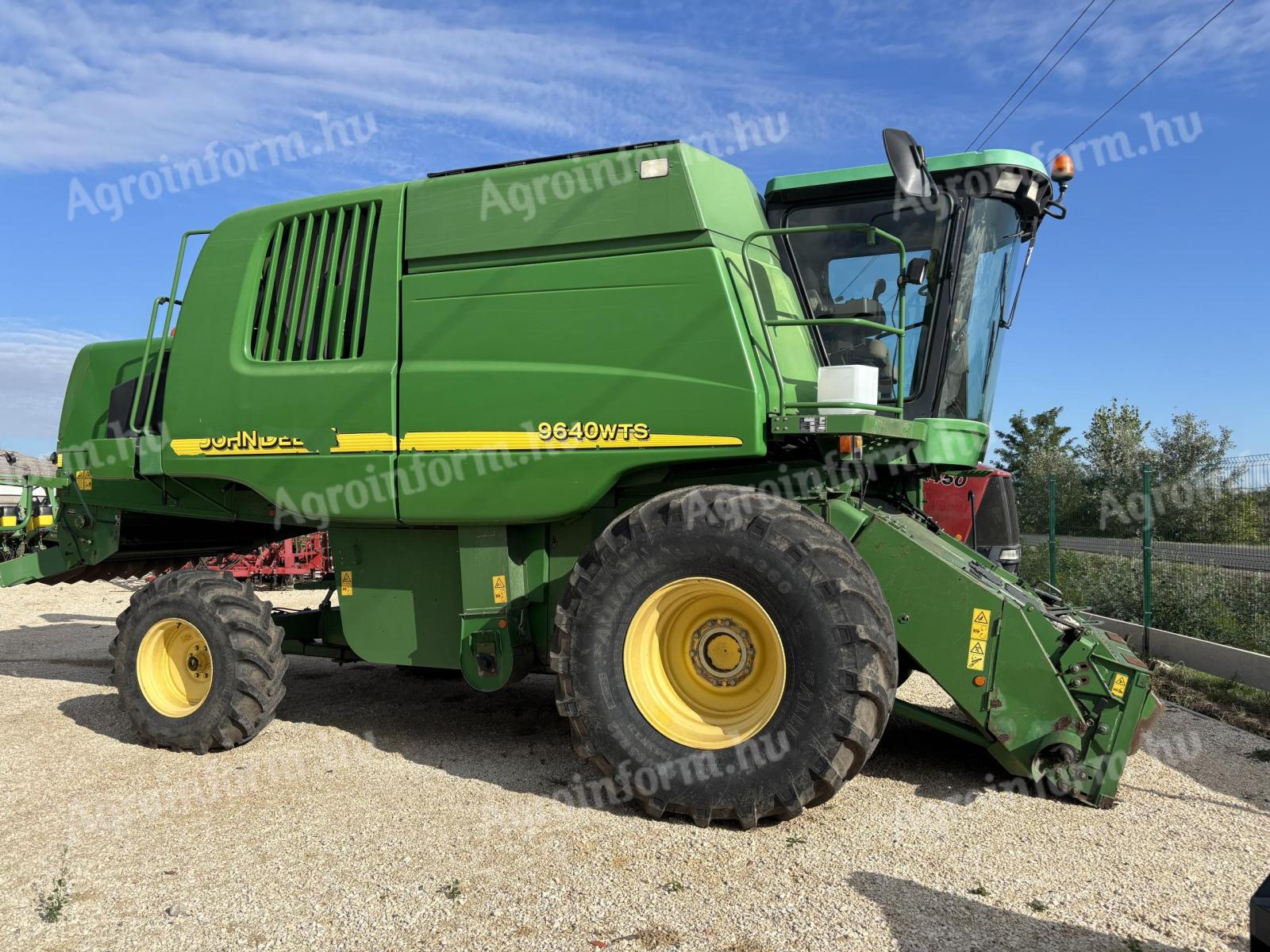 John Deere WTS 9640 kombájn eladó - Csongrád-Csanád vármegye 6922 ...