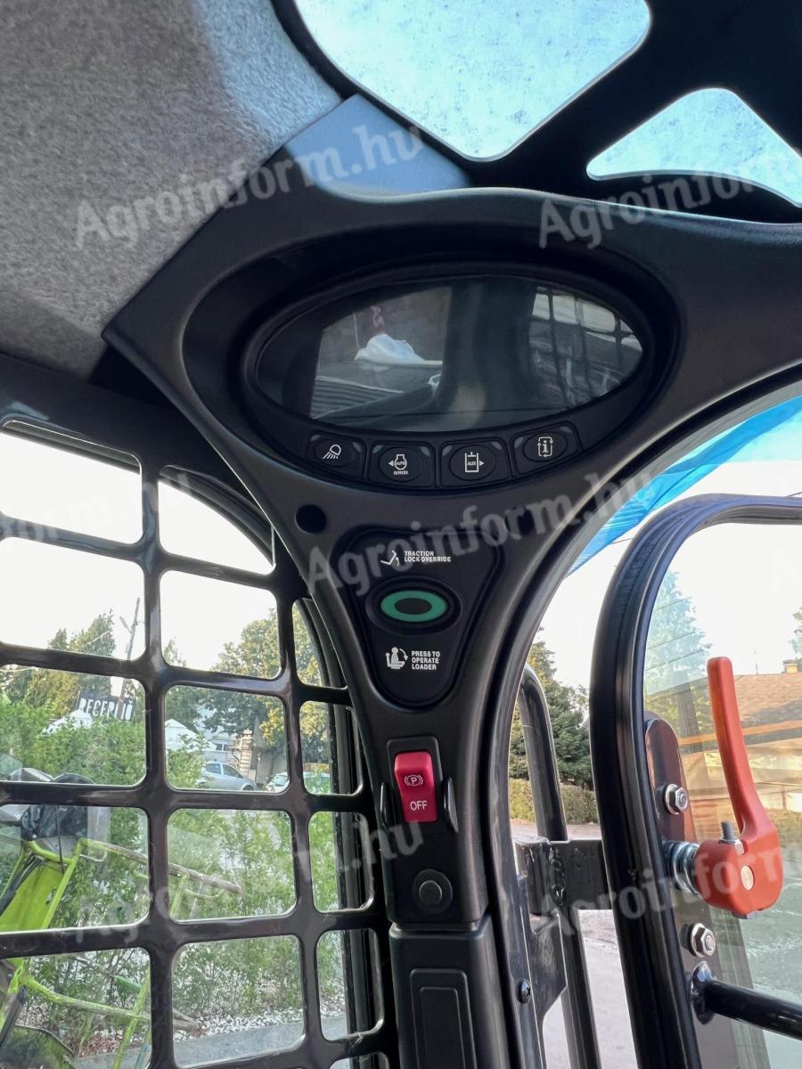 Bobcat S450 homlokrakodó eladó – Új, klímás, joystick vezérlésű - Jász ...