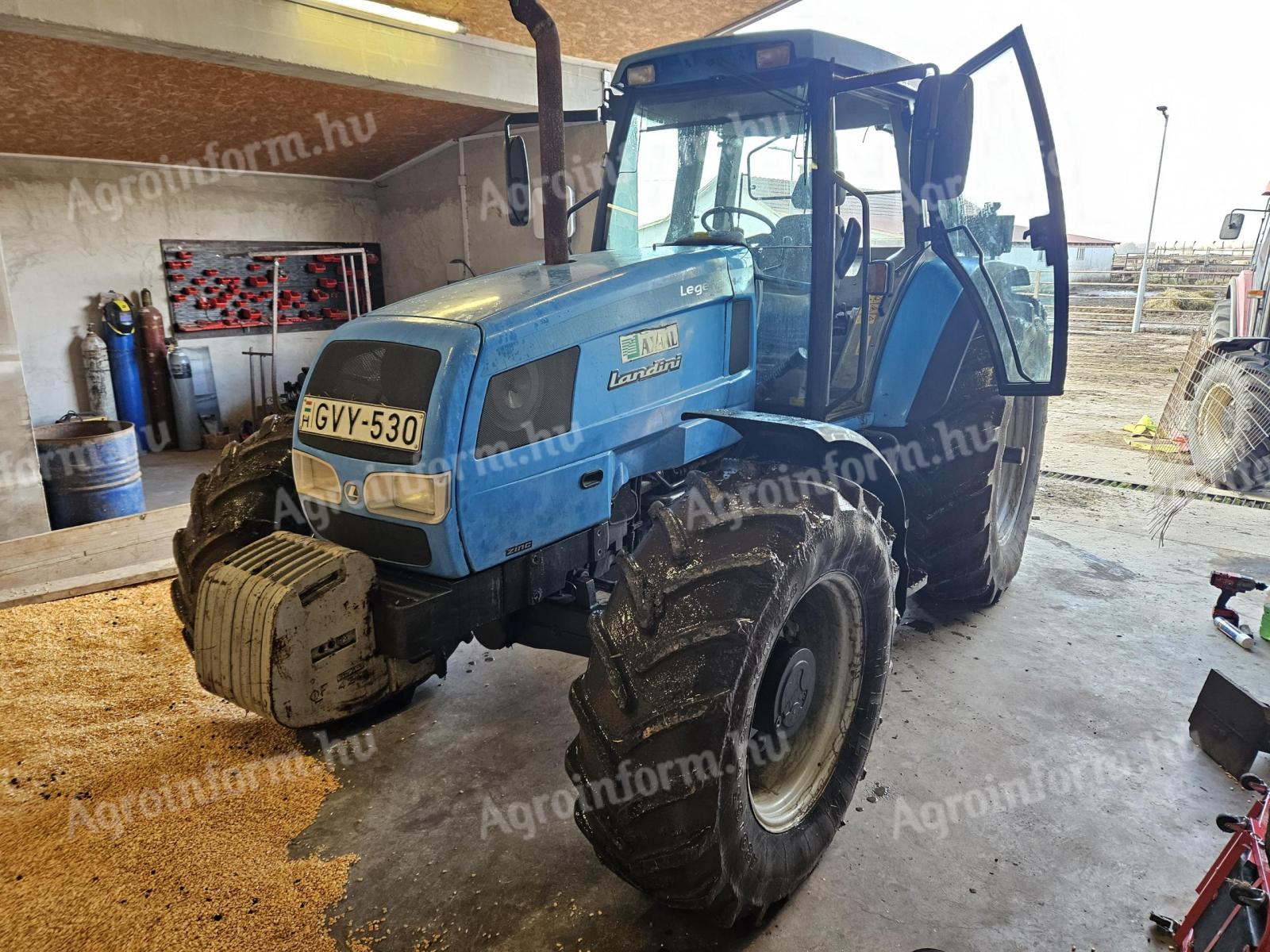 Landini Legend 145 traktor eladó, felújított turbóval, friss szervizzel ...