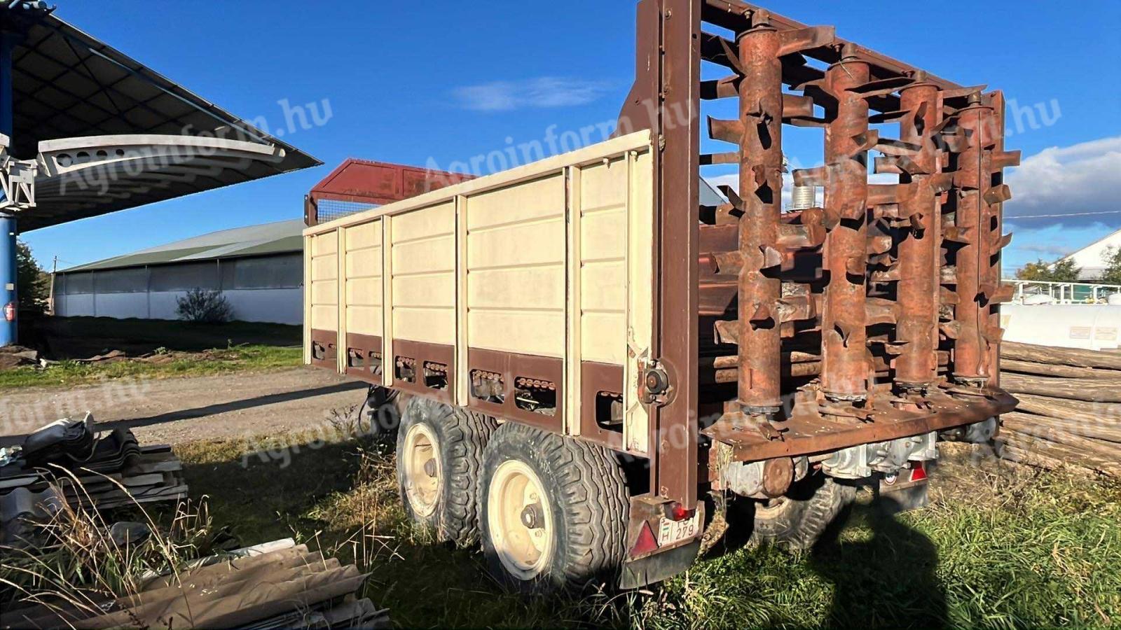 Eladó T-088 szervestrágya szóró műszakival, rendszámmal - Heves vármegye 3390 Füzesabony ...