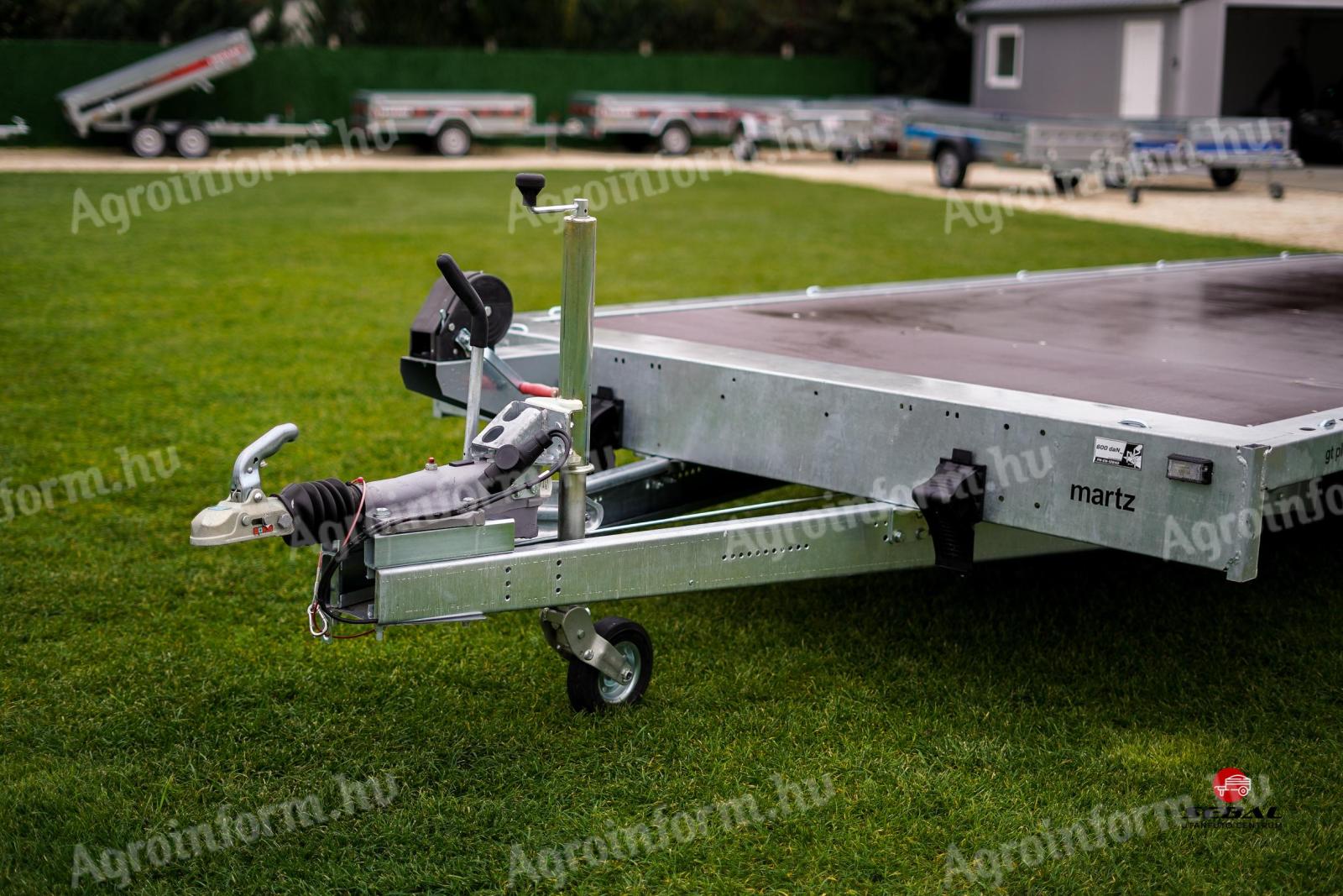 Új 5m-es (3000kg-os) Martz autószállító utánfutó 2.290.000 Ft helyett ...