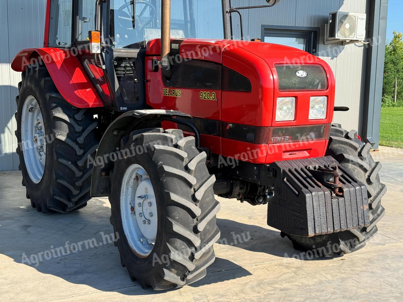 Belarus MTZ 920.3 traktor - Csongrád-Csanád vármegye 6791 Szeged ...