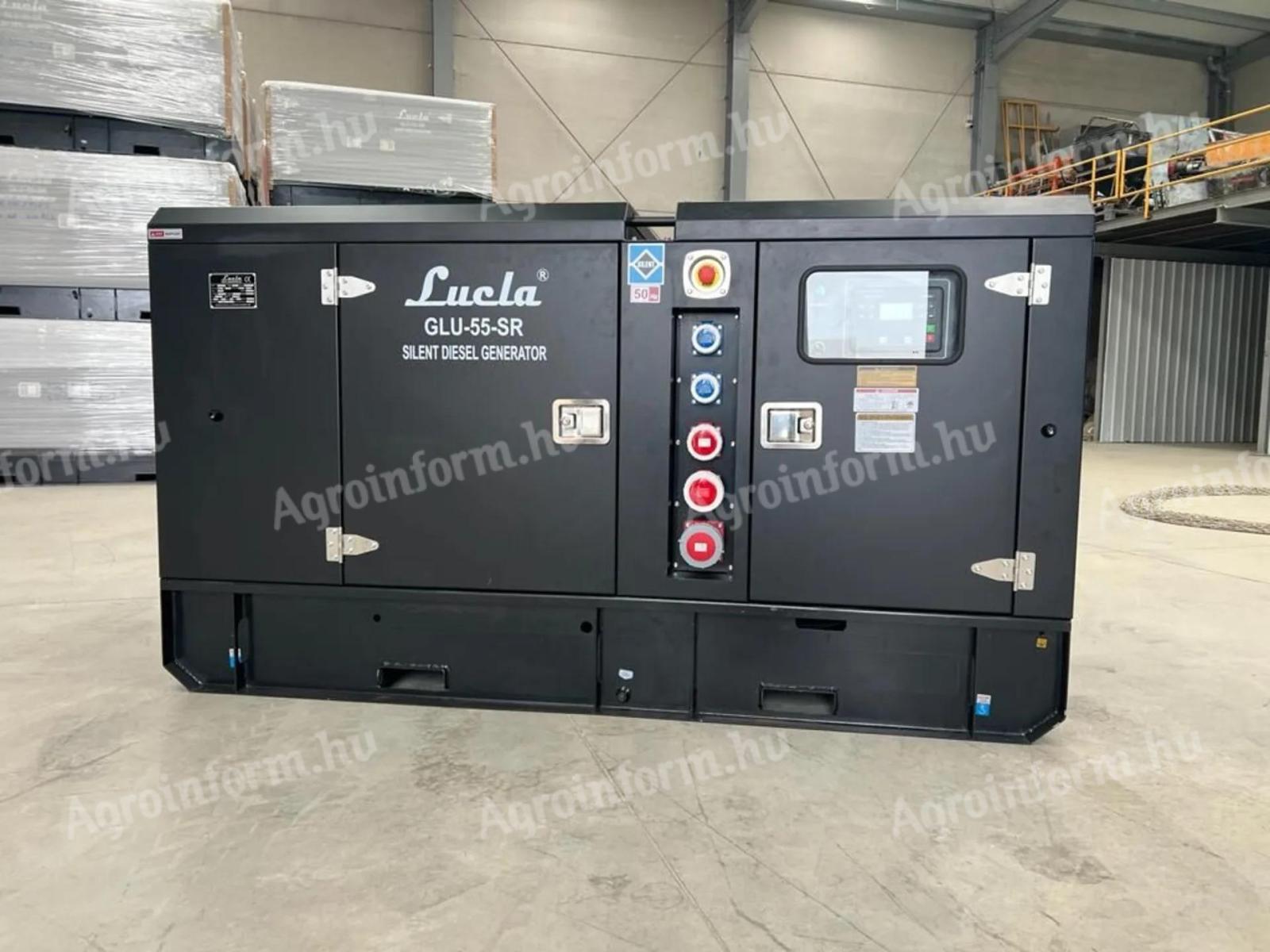 Diesel generátor eladó: Lucla GLU-55-SR, 163 üzemórával - Vas vármegye ...