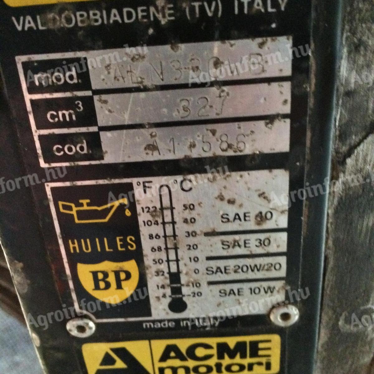 ACME kistraktor motor eladó, 10 lóerős, olasz gyártmány - Zala vármegye ...