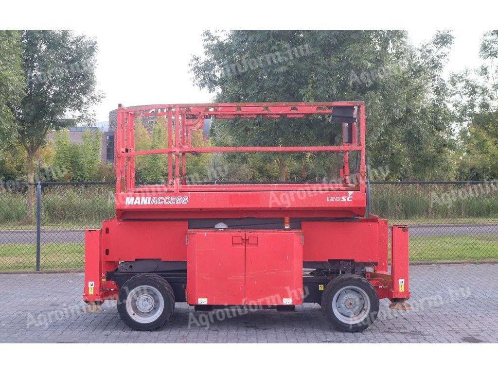 Manitou 120 SC-2 | 12 méter | 454 kg | 2013 | 1 140 üzemóra | Lízing 20 ...