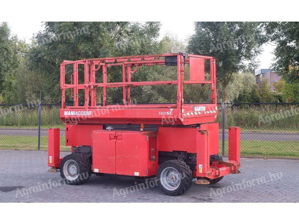 Manitou 120 SC-2 | 12 méter | 454 kg | 2013 | 1 140 üzemóra | Lízing 20 ...