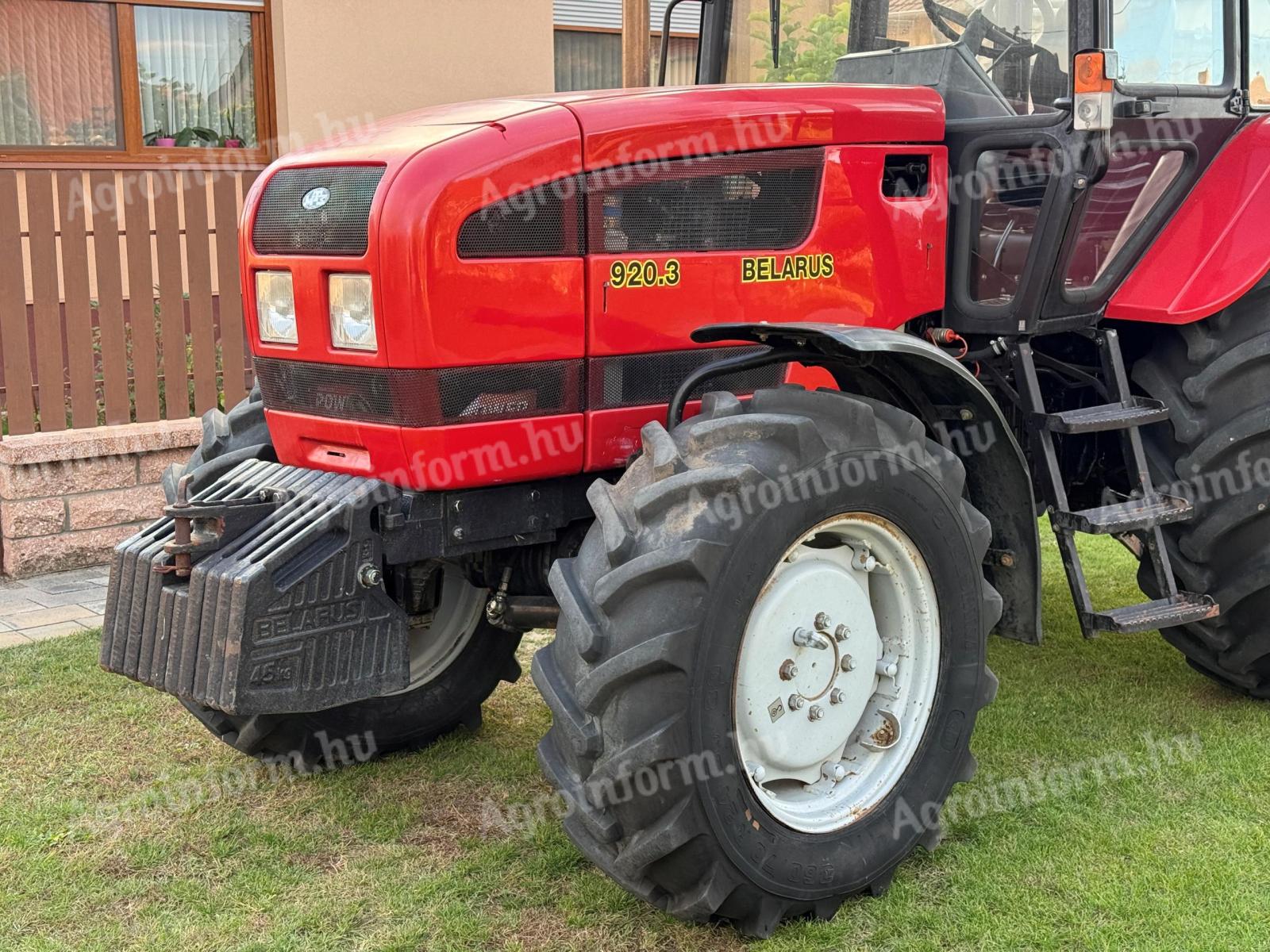 Belarus MTZ 920.3 traktor - Csongrád-Csanád vármegye 6791 Szeged ...