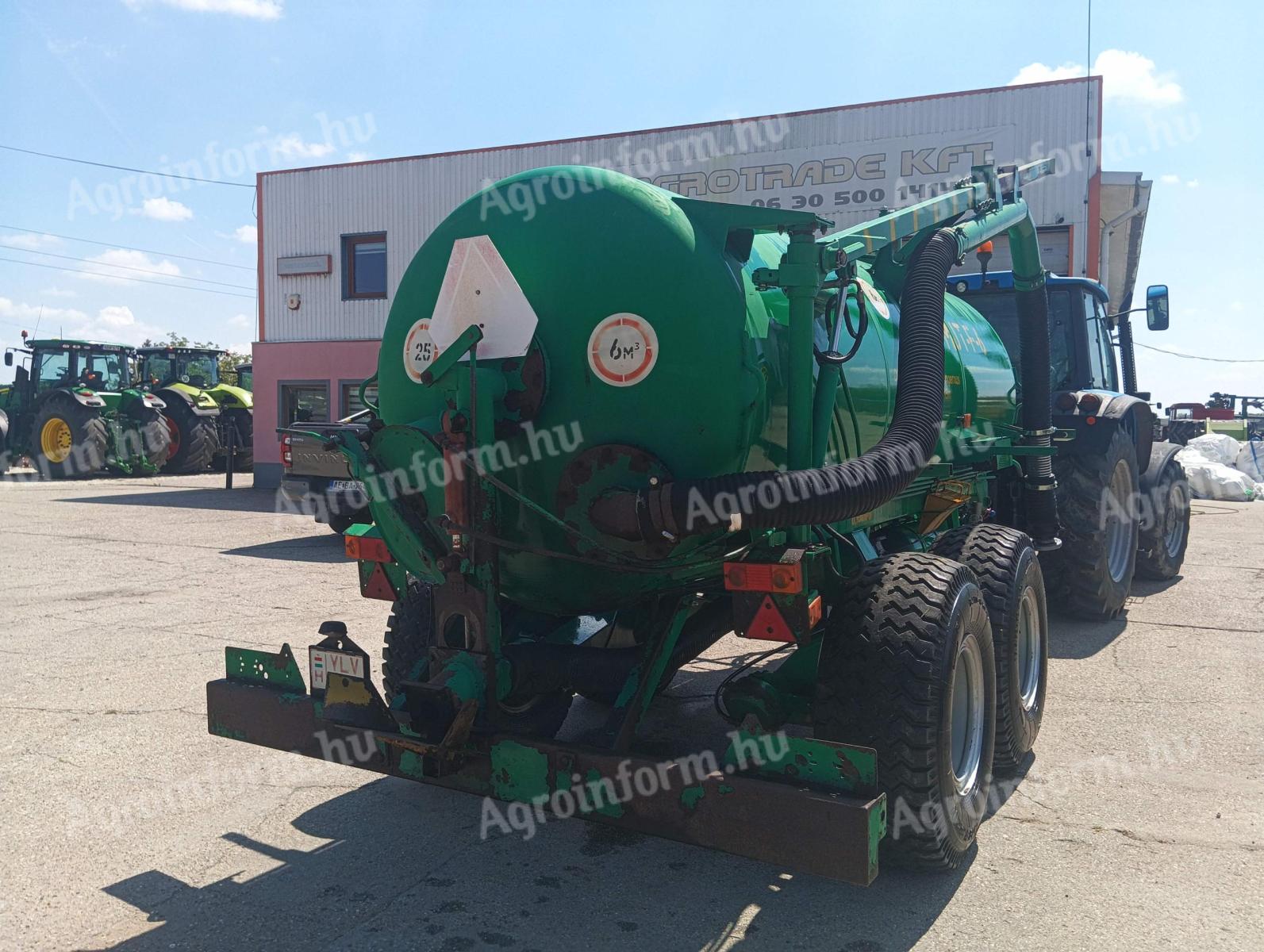 MJT-F-6 szippantó - Tolna vármegye 7020 Dunaföldvár - Agroinform.hu