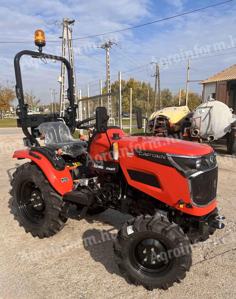 Captain 263 4WD (agrokerékkel) - Tolna vármegye 7020 Dunaföldvár ...