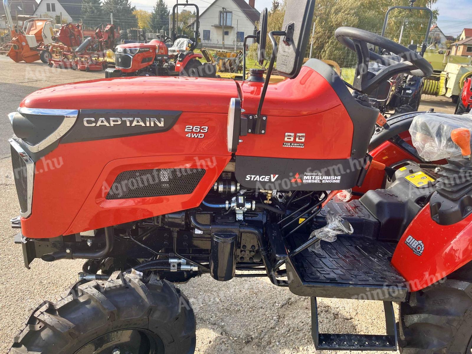 Captain 263 4WD (agrokerékkel) - Tolna vármegye 7020 Dunaföldvár ...