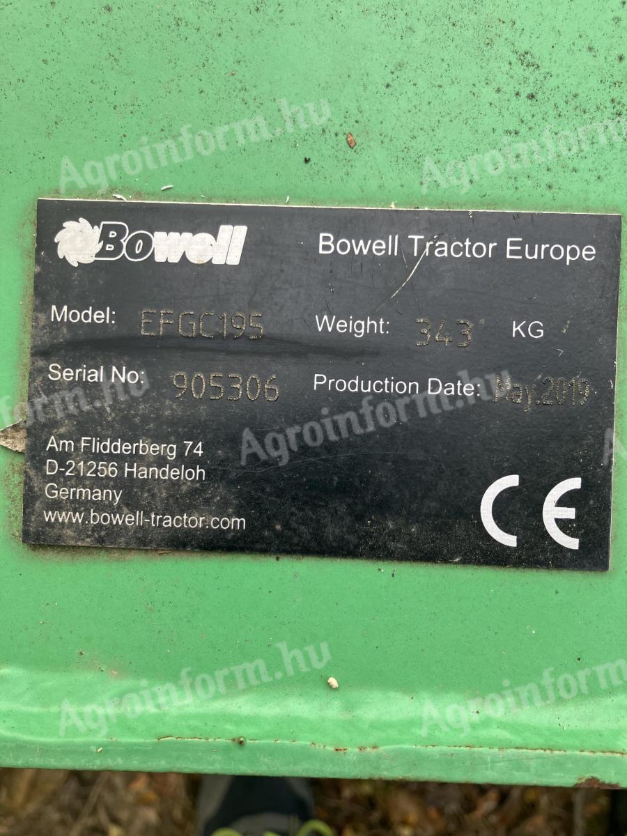 Bowell mulcsozó eladó - Baranya vármegye 7720 Pécsvárad - Agroinform.hu