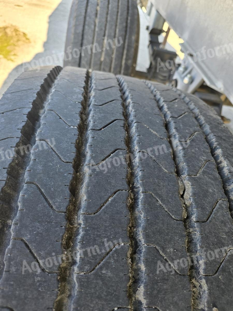 FLIEGL TDK 255 tandem, három oldalra billentő pótkocsi - Bács-Kiskun ...