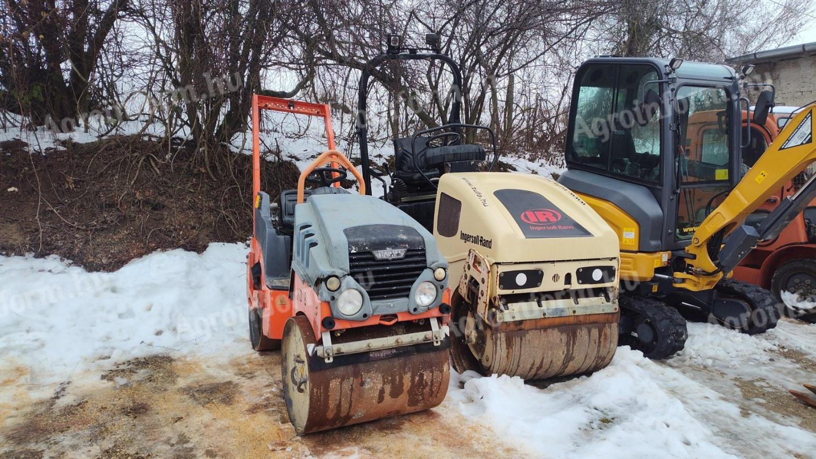 HAMM HD 8 dupla vibrációs úthenger - Veszprém vármegye 8409 Úrkút ...