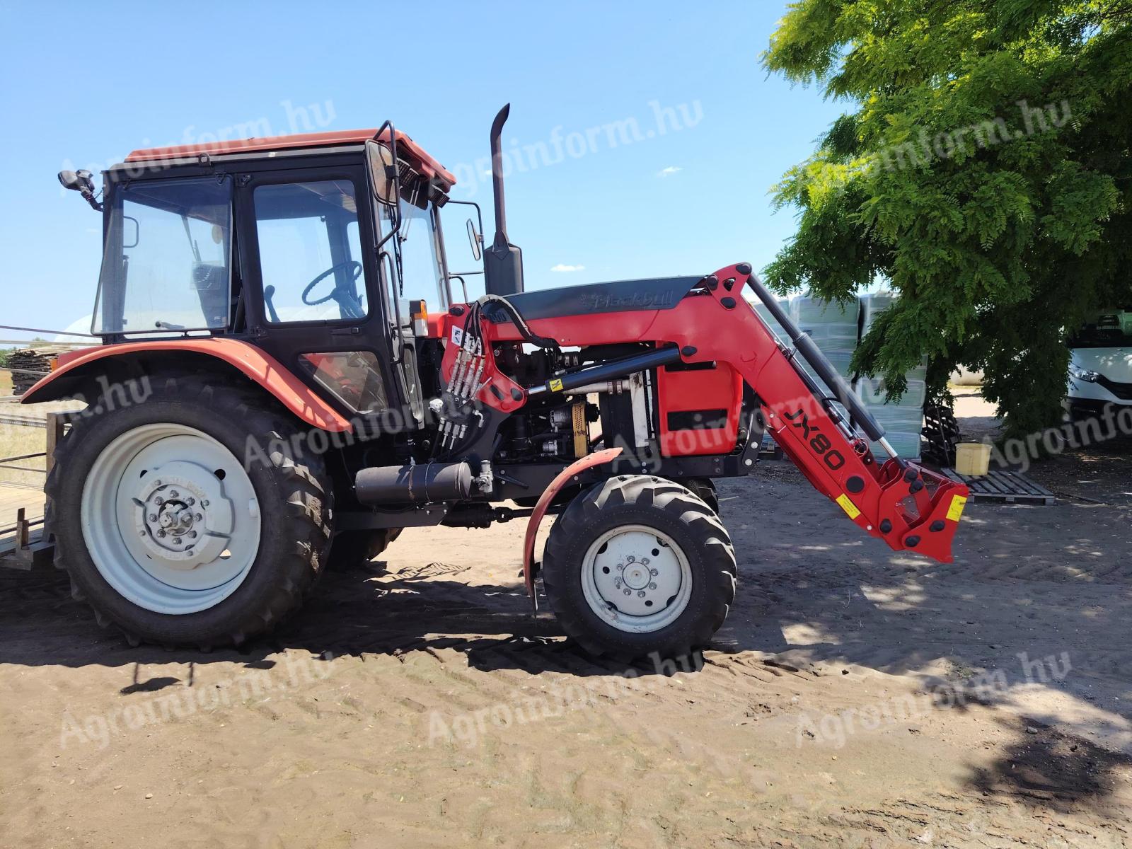MTZ 920.3 Blackbull homlokrakodóval eladó - Pest vármegye 2700 Cegléd ...