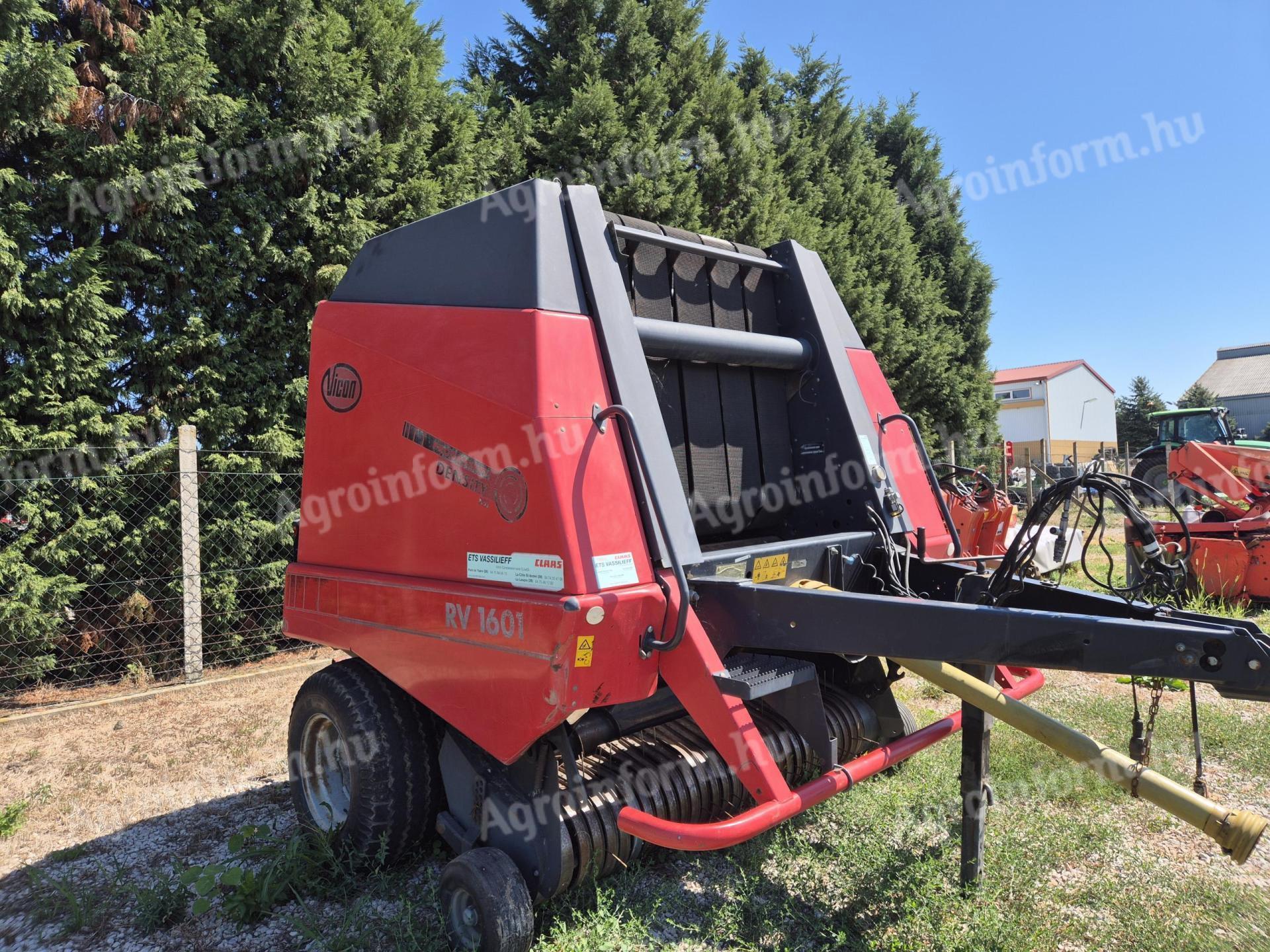 Vicon RV 1601 körbálázó – egyszerű kivitel, könnyű kezelhetőség ...