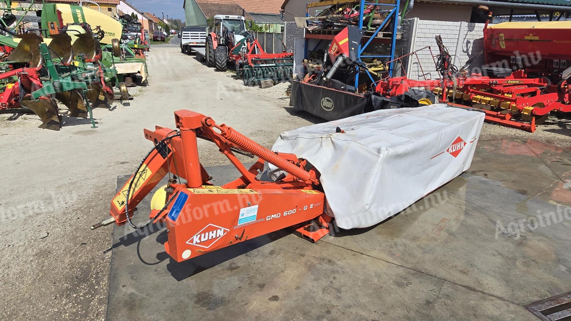Kuhn GMD 600 GII tárcsás kasza eladó - Vas vármegye 9500 Celldömölk ...