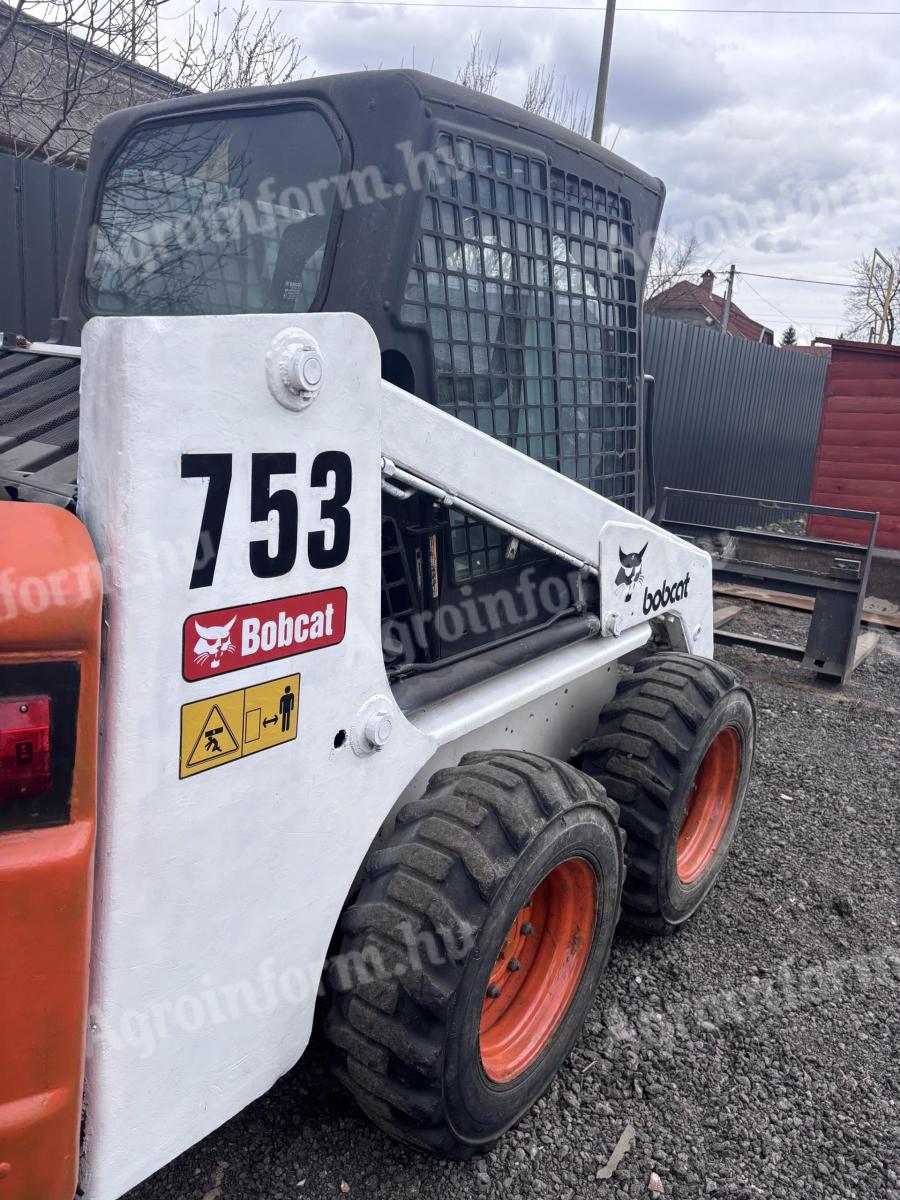 Bobcat 753 rakodógép - Hajdú-Bihar vármegye 4032 Debrecen - Agroinform.hu