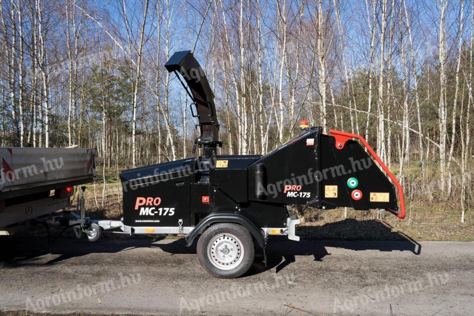 REMET MC-175 PRO vontatott benzines ágdaráló - ROYAL TRAKTOR - Bács ...