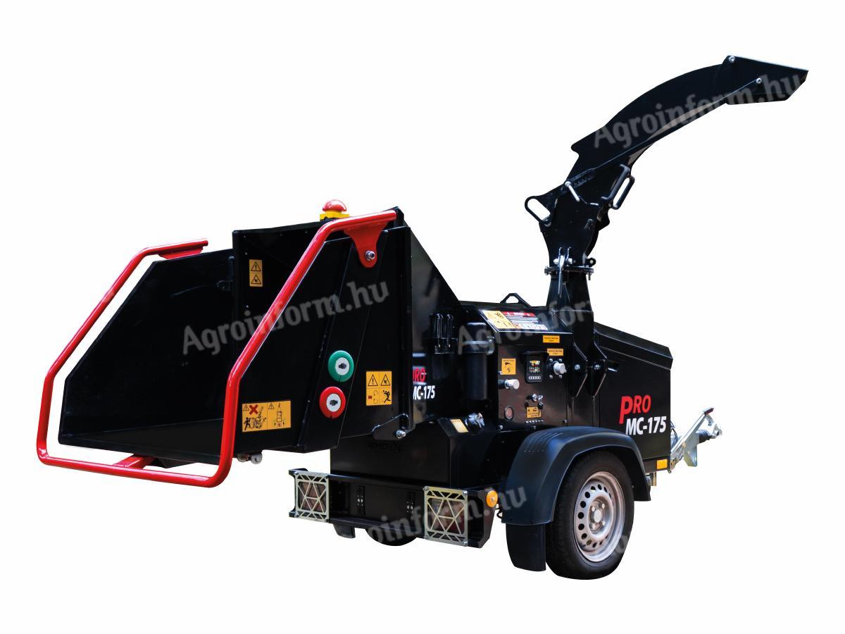 REMET MC-175 PRO vontatott benzines ágdaráló - ROYAL TRAKTOR - Bács ...