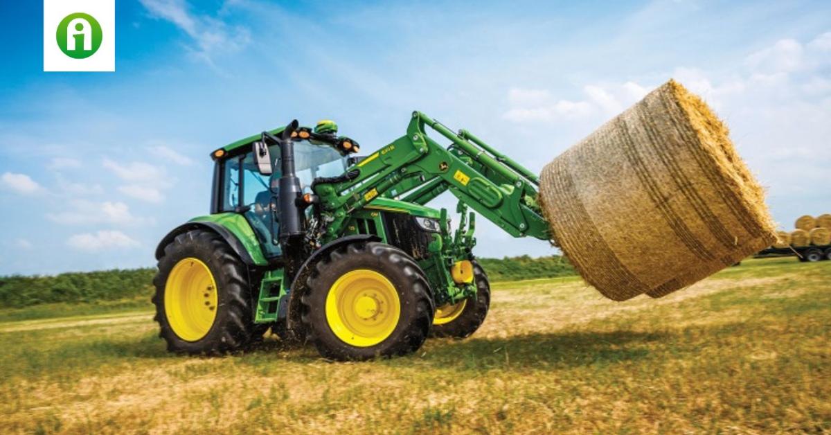 John Deere traktorok és homlokrakodók az állattenyésztők számára ...